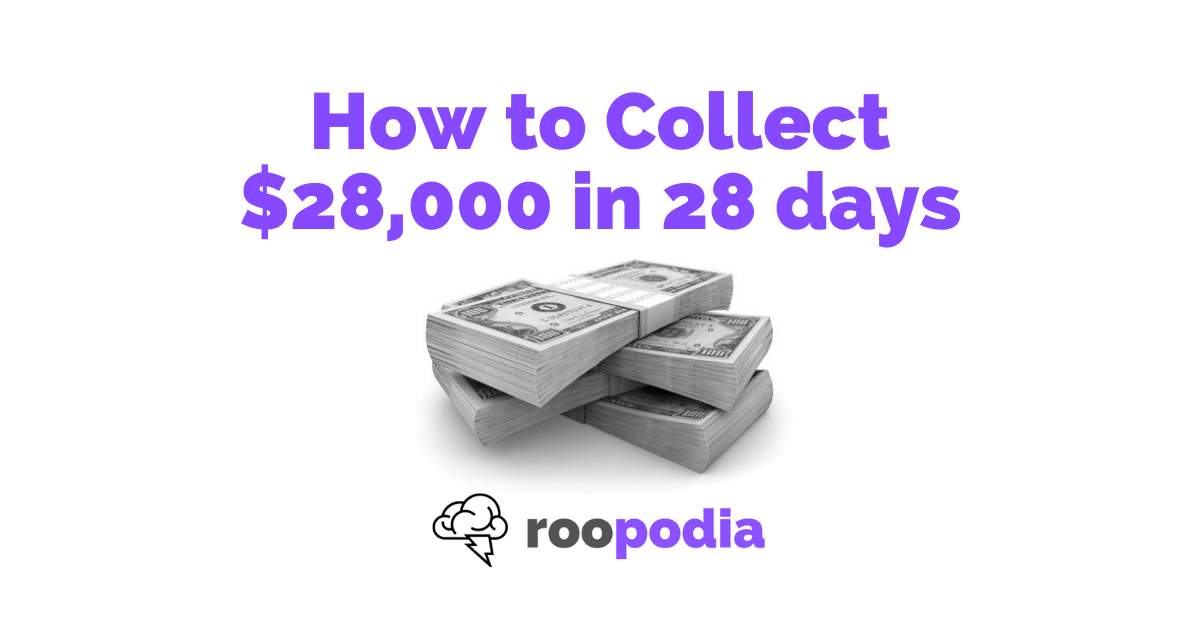 How to Collect $28,000 in 28 Days - LIVE!
